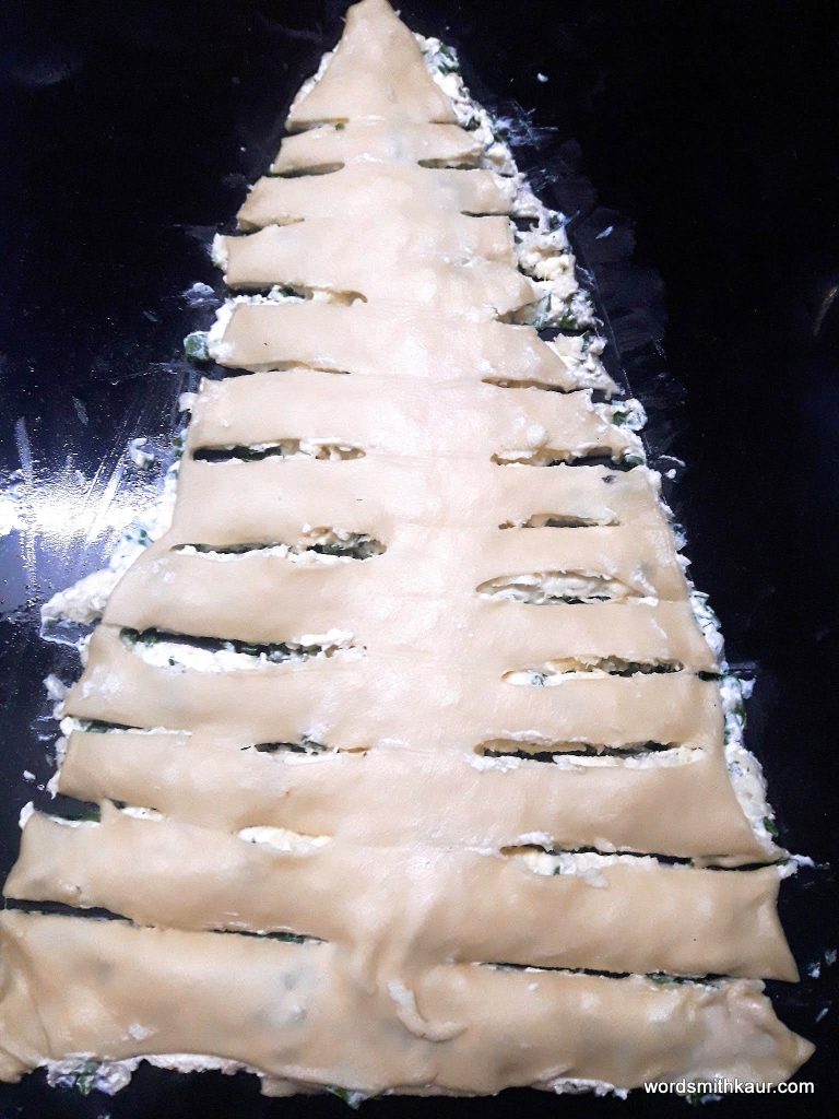 Cream Cheese Christmas Tree - Wordsmith Kaur