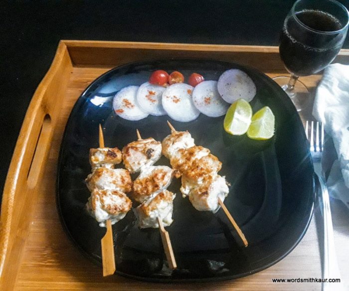 Chicken Malai Kebab or Murgh Malai Kebab - Wordsmith Kaur