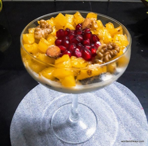 Fruity Nutty Caramel Pudding - Fruity Nutty Caramel Pudding Recipe