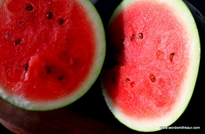 Watermelon & Ice apple (Taati Munjalu) Mocktail