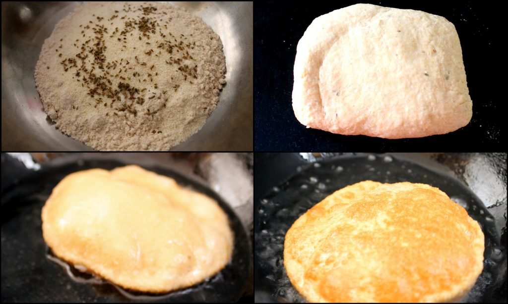 Puri-Aloo Bhaji Recipe - Double Use Curry-with Rice and Puri