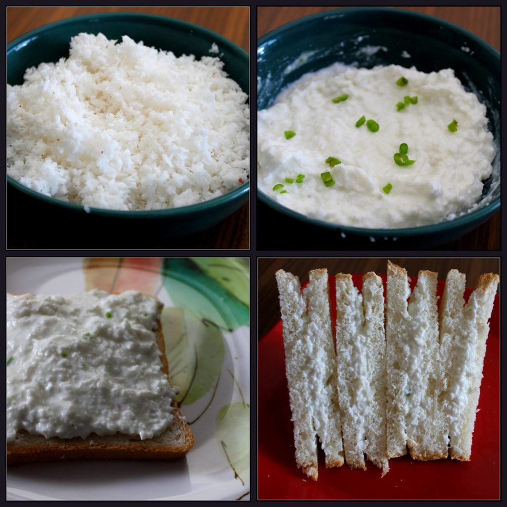 creamy coconut sandwiches recipe | with healthy greek yoghurt