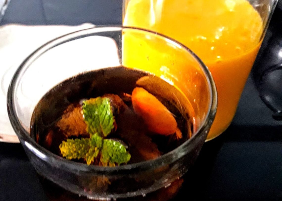Mango Mint Iced Tea is a delicious refreshing summer drink