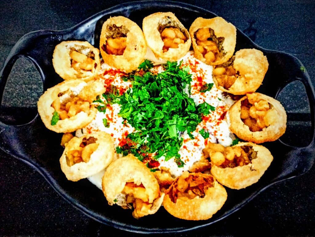 Dahi Papdi Chat or Yoghurt Wafer Chat