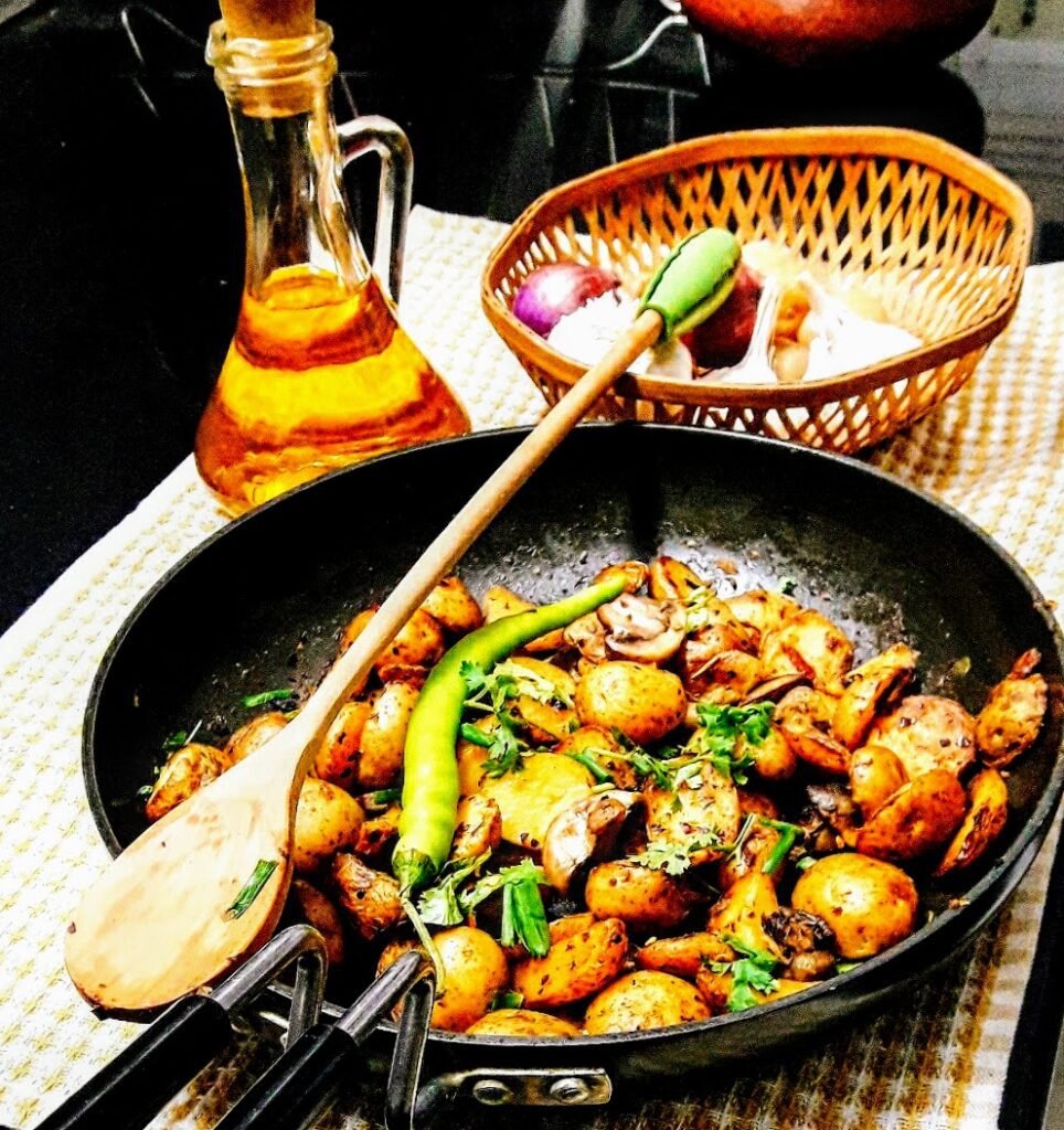 Xtra Roasted Baby Potatoes & Mushroom Recipe