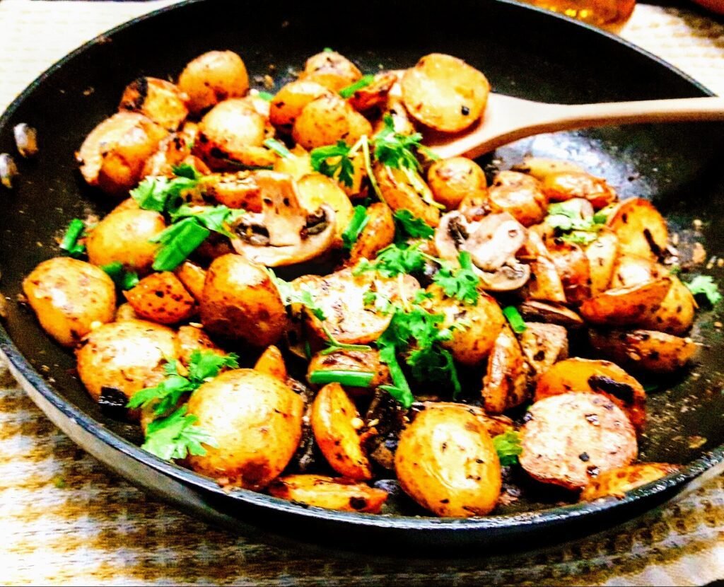 Xtra Roasted Baby Potatoes & Mushroom Recipe