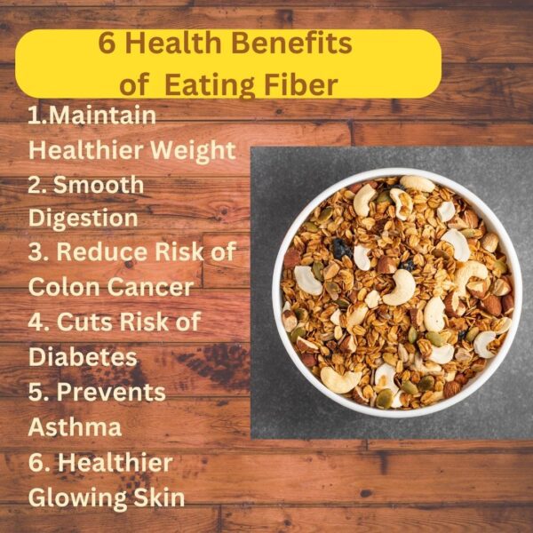 6 Health Benefits of Eating Fiber