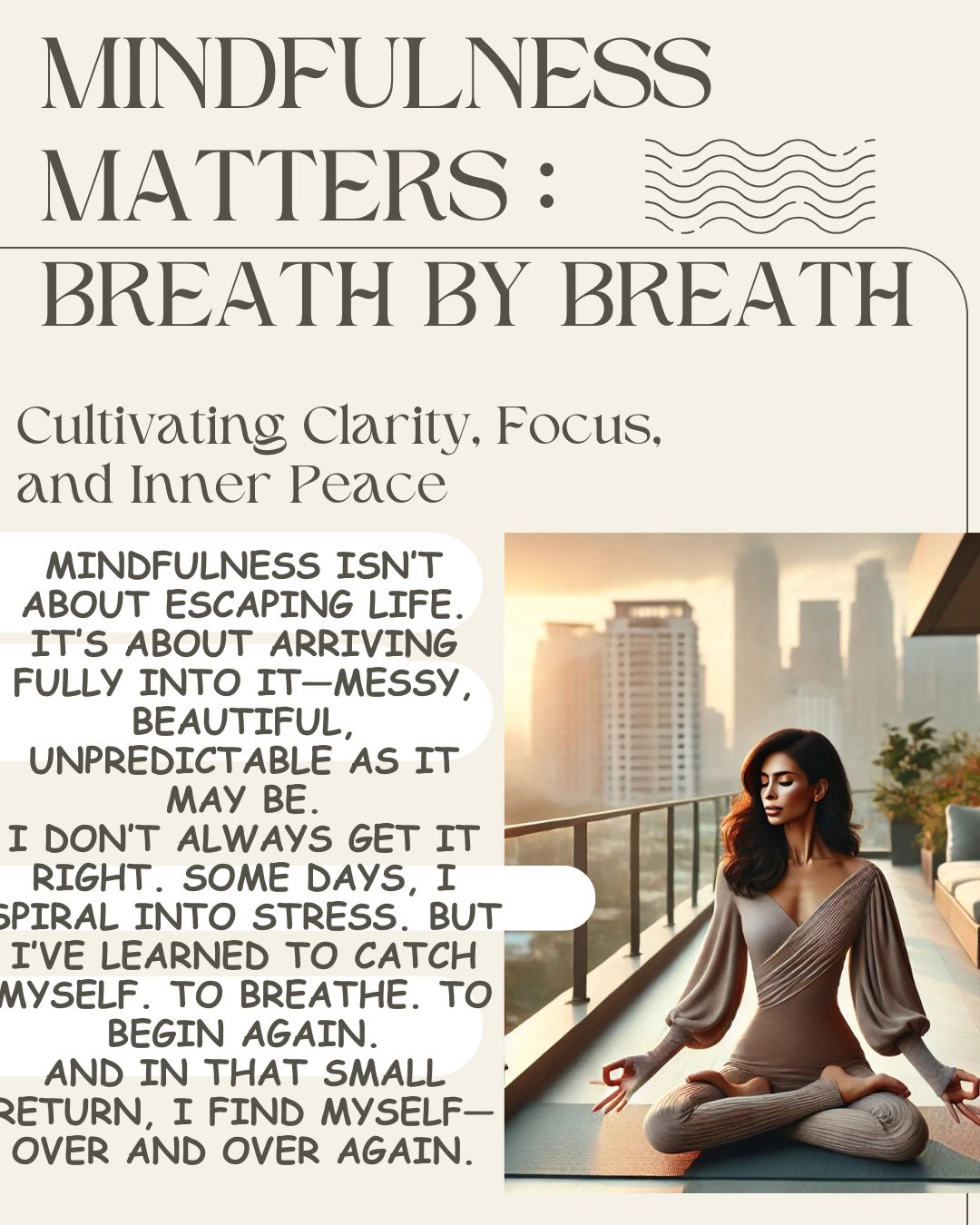 Mindfulness Matters: Breath by Breath